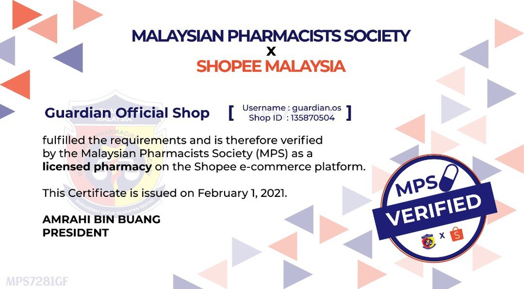 Guardian Official Online Store, March 2023 | Shopee Malaysia