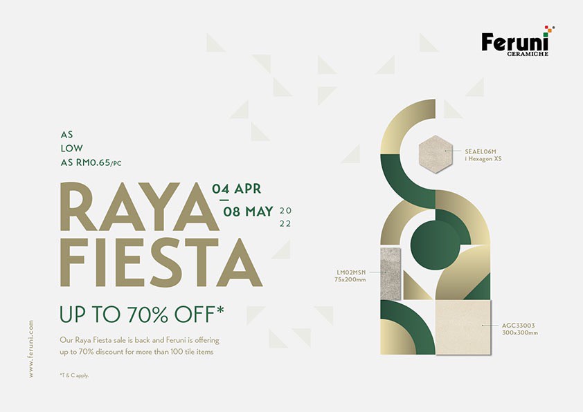 Feruni Ceramiche Official Store Online, December 2025 | Shopee Malaysia