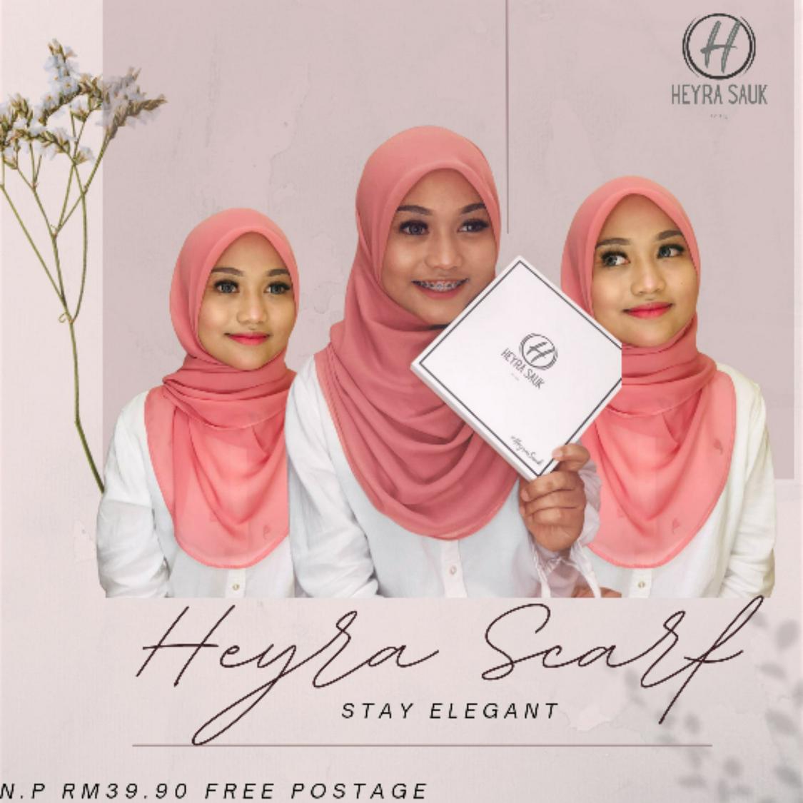 Heyra Scarf, Online Shop | Shopee Malaysia