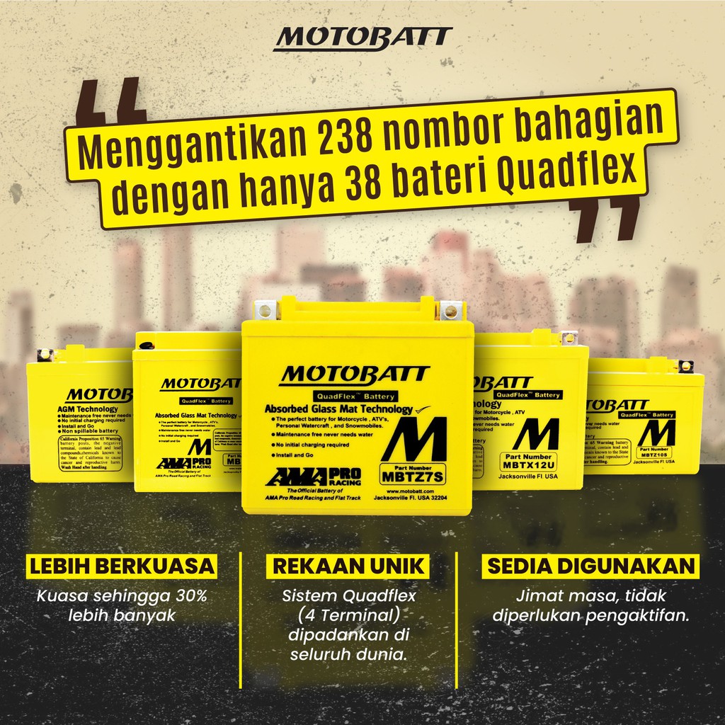 Motobatt Official Store, Online Shop | Shopee Malaysia