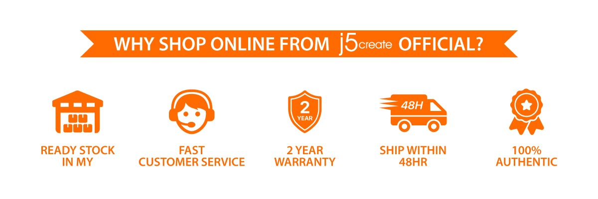 j5create Flagship Store Online, January 2026 | Shopee Malaysia