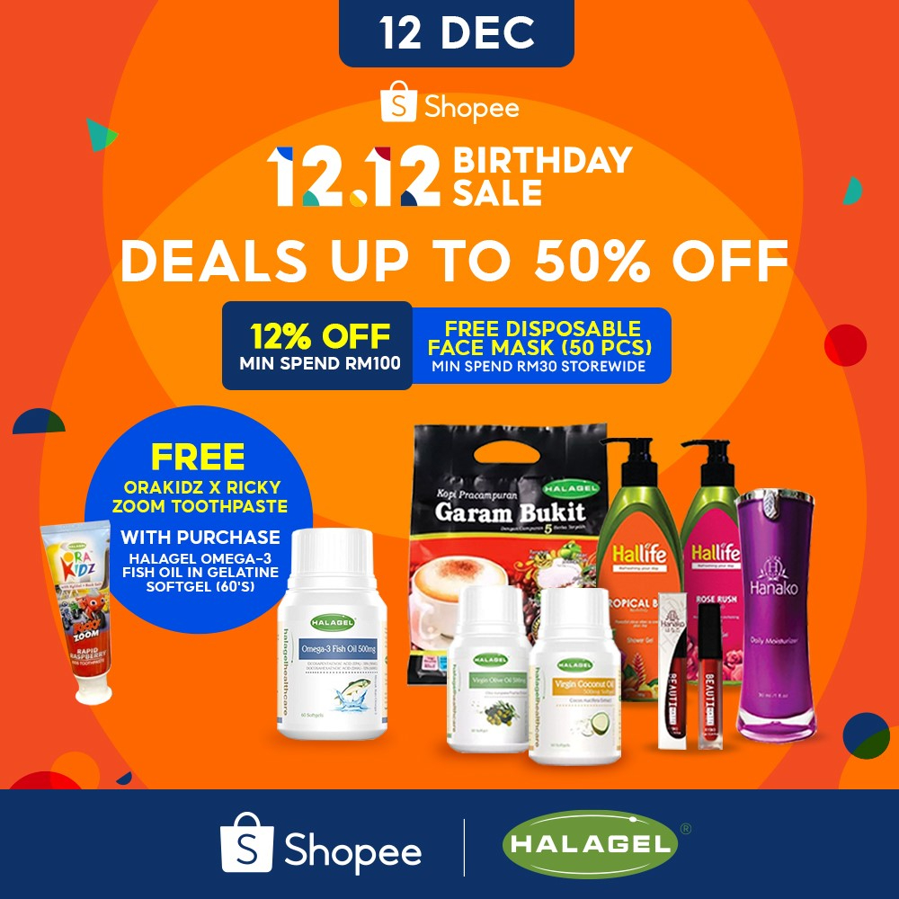 HALAGEL Official Shop Online, January 2024 | Shopee Malaysia