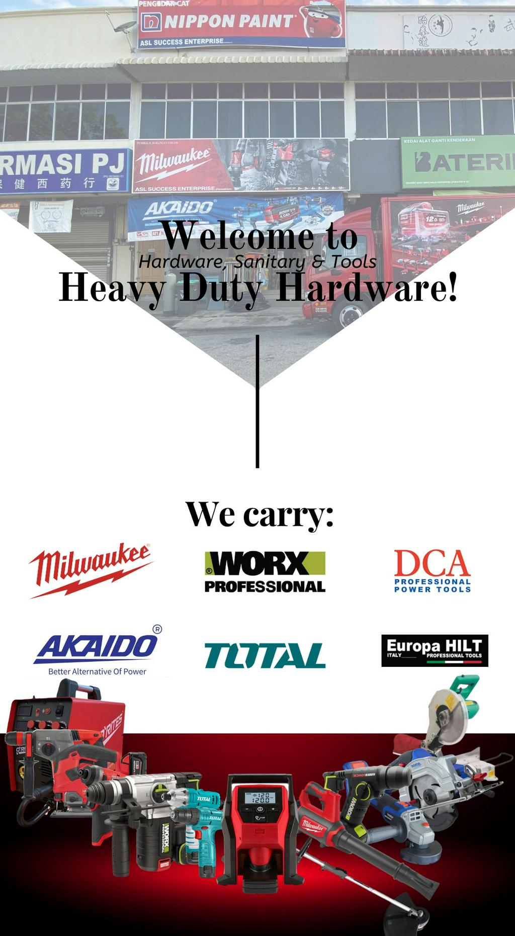 Heavy Duty Hardware, Online Shop | Shopee Malaysia