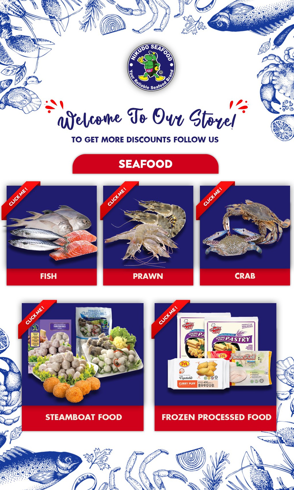 Nikudo Seafood Official Store, Online Shop | Shopee Malaysia