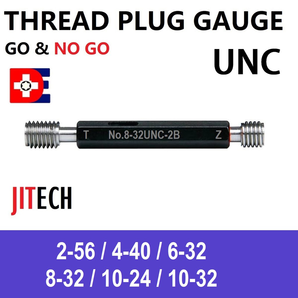 10-24 UNC- 2B Taperlock GO NOGO Thread Plug Gage Gauge, 51% OFF