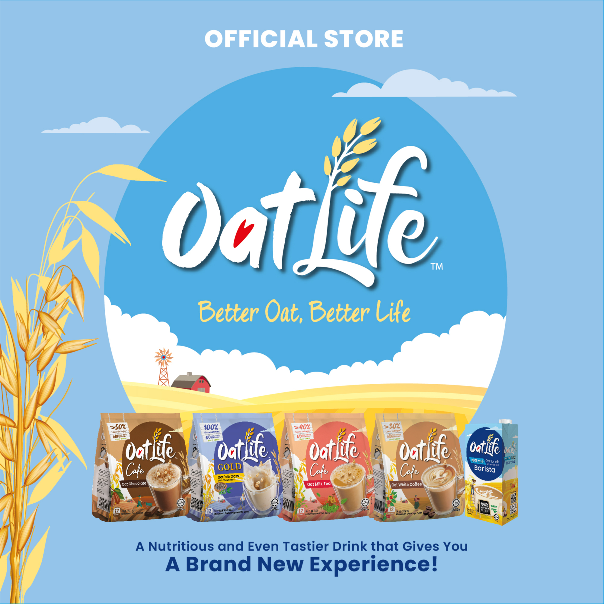 OatLife Online, January 2024 | Shopee Malaysia