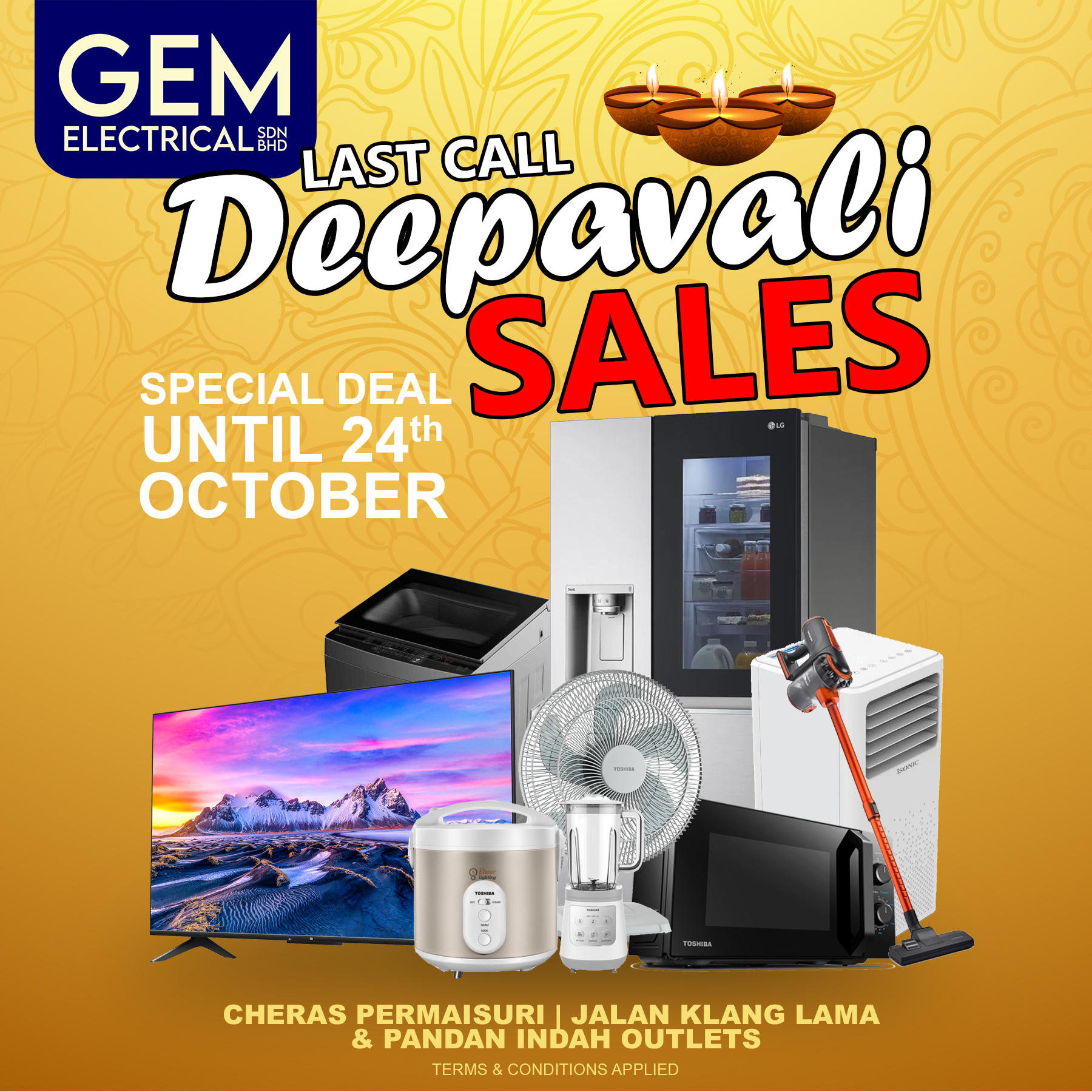 GEM ELETRICAL SDN BHD, Online Shop | Shopee Malaysia