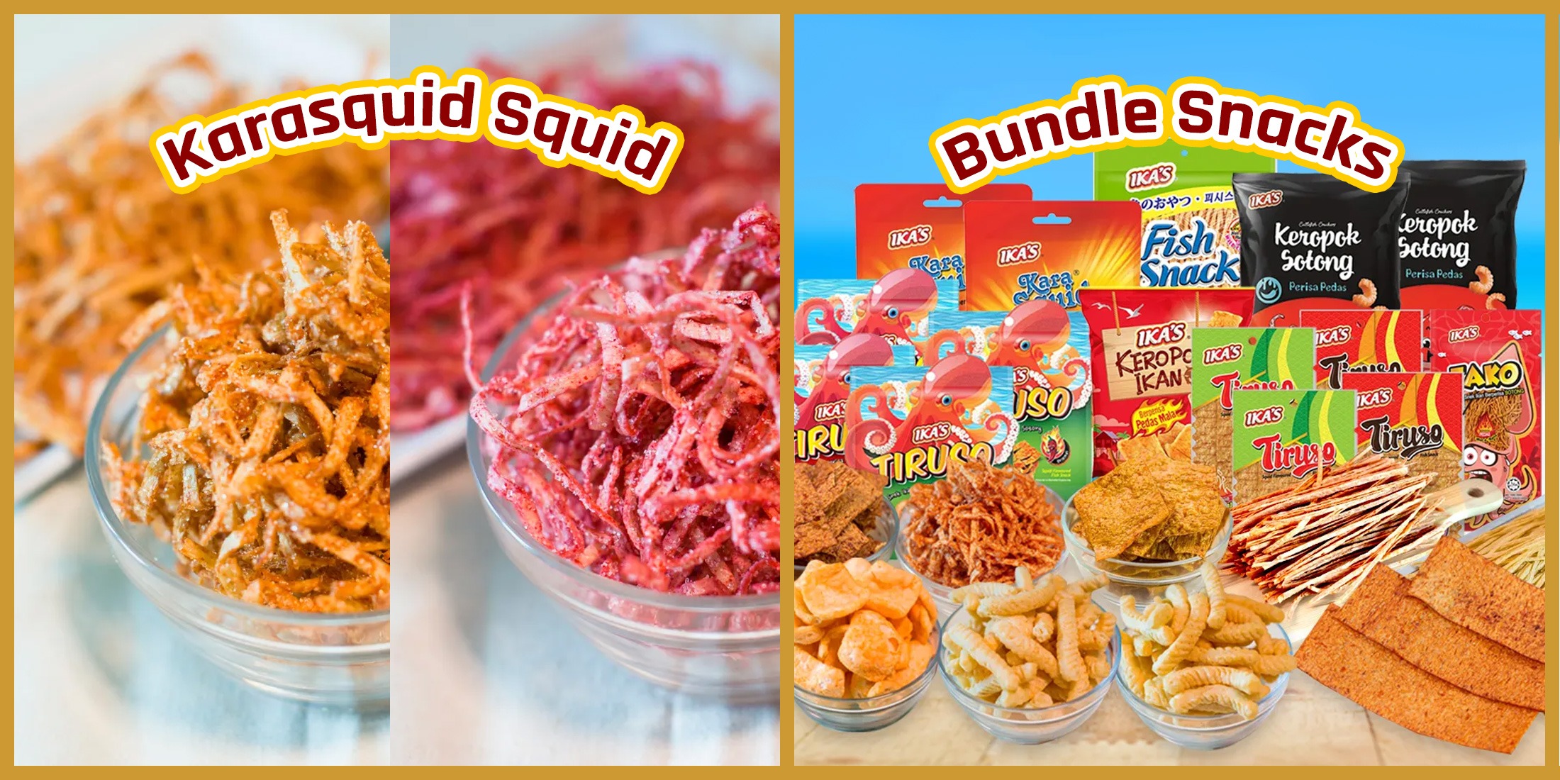IKA'S Seafood Snack Official Store, Online Shop | Shopee Malaysia