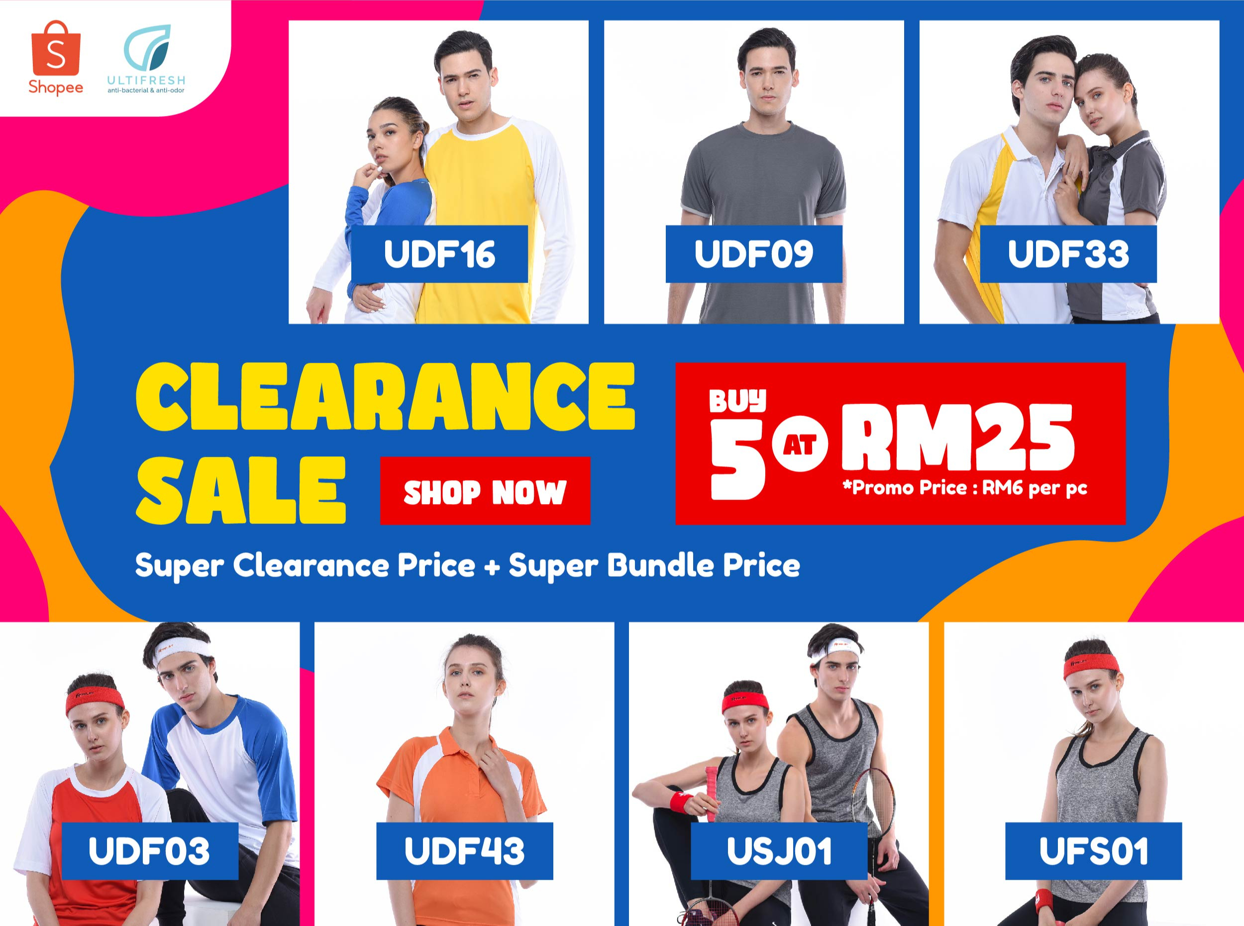 Ultifresh Apparel Official Store Online, September 2023 | Shopee Malaysia