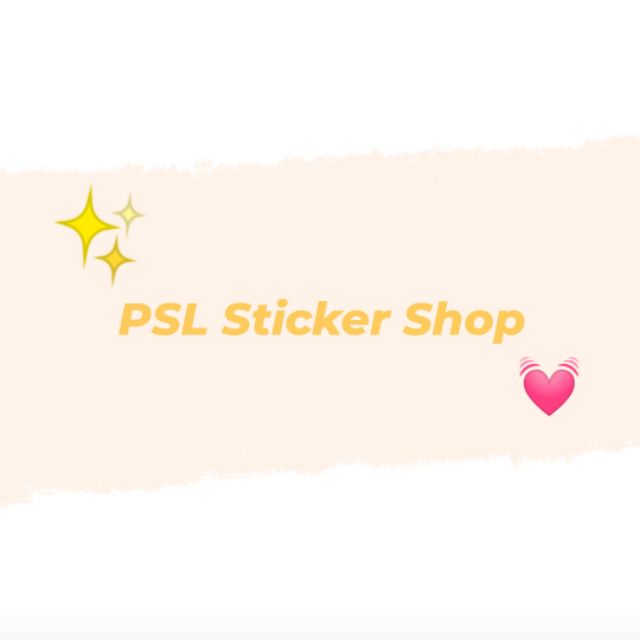 PSL_Sticker Shop, Online Shop | Shopee Malaysia