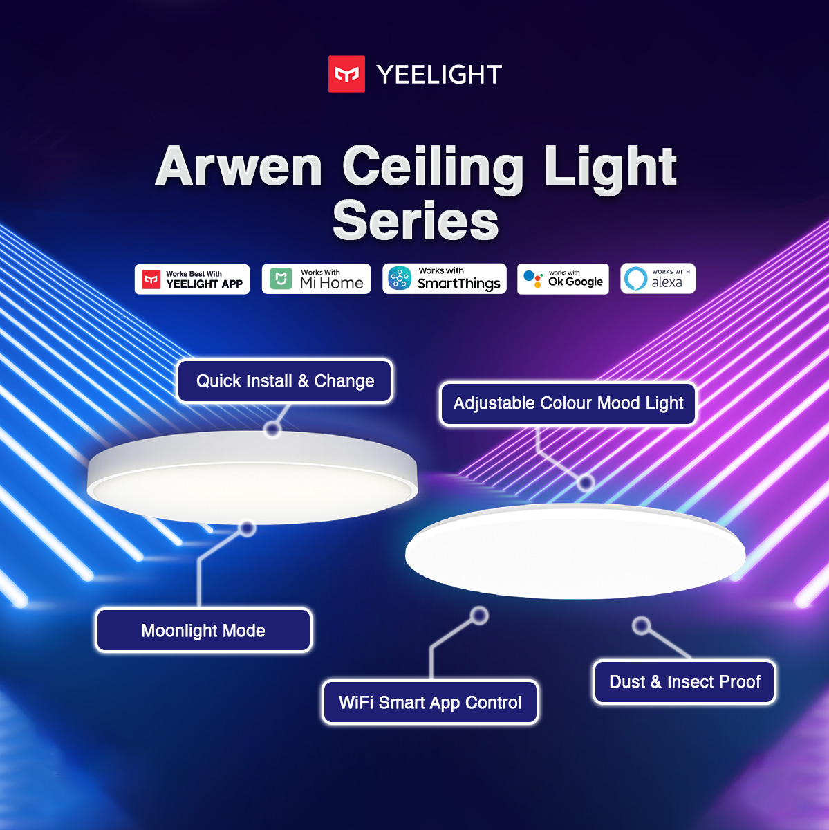 Yeelight Malaysia Official Store Online, July 2024 | Shopee Malaysia