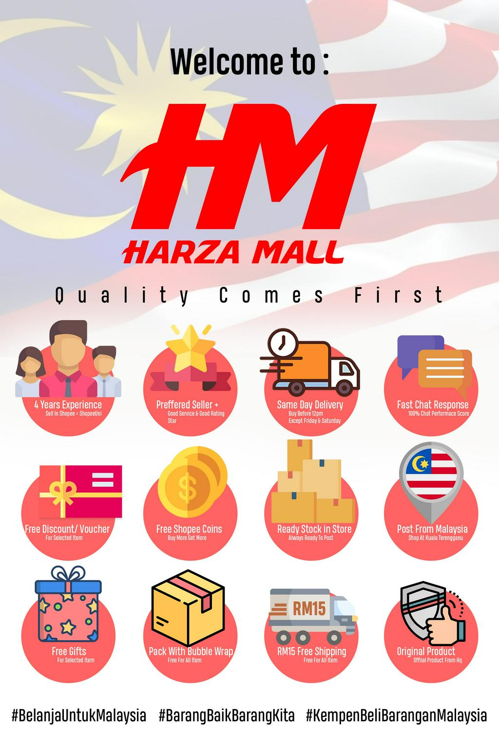 Harza Mall, Online Shop | Shopee Malaysia