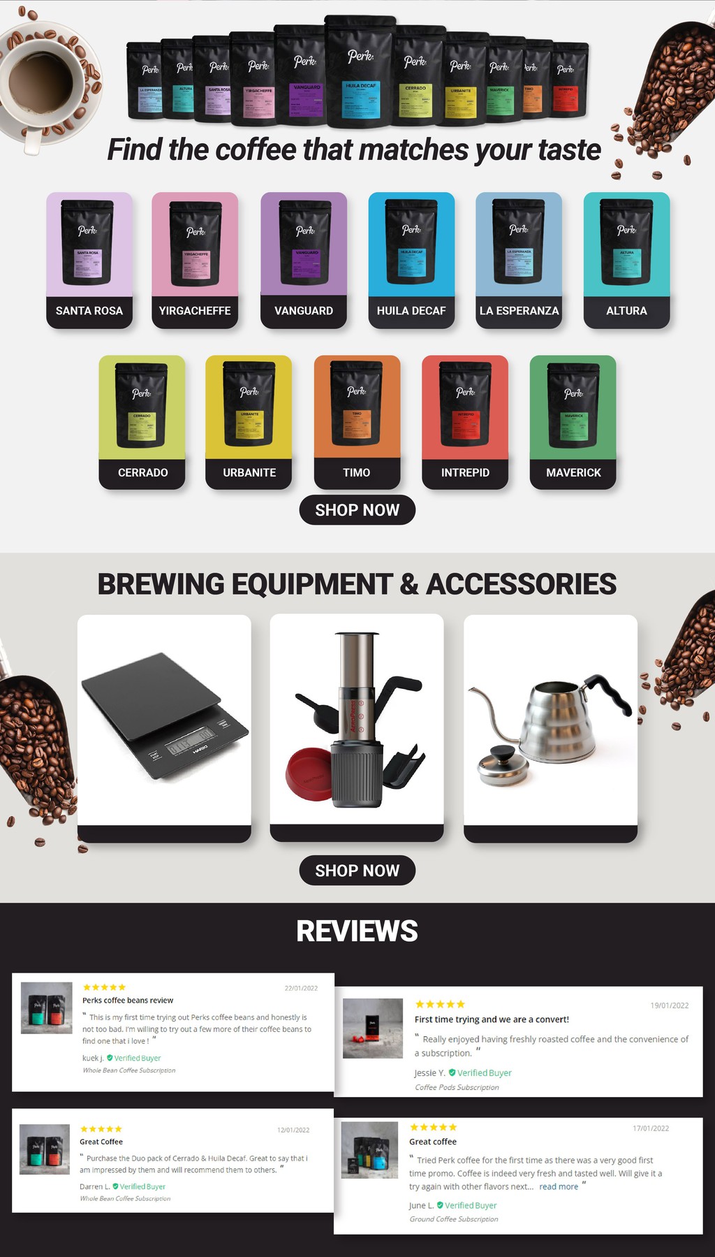 Perk Coffee Online, July 2024 | Shopee Malaysia