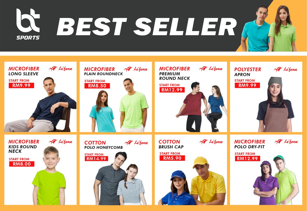 Baju TShirt Sports, Online Shop | Shopee Malaysia
