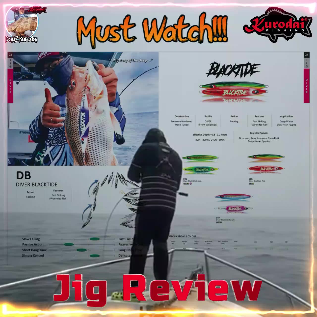 "Handmade Jigs by Kurodai Fishing", Online Shop | Shopee Malaysia