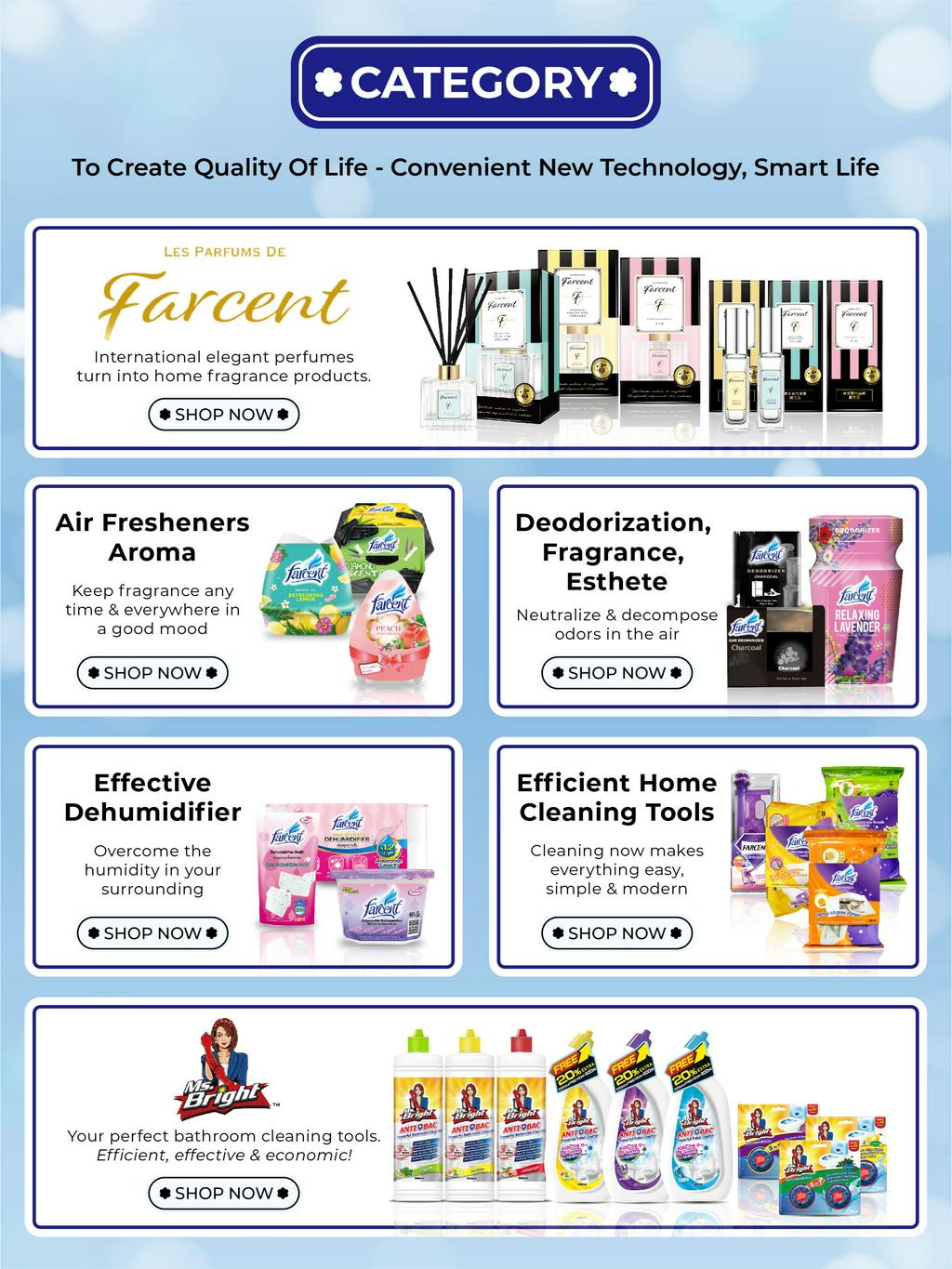 Farcent Official Shop Online, July 2024 | Shopee Malaysia