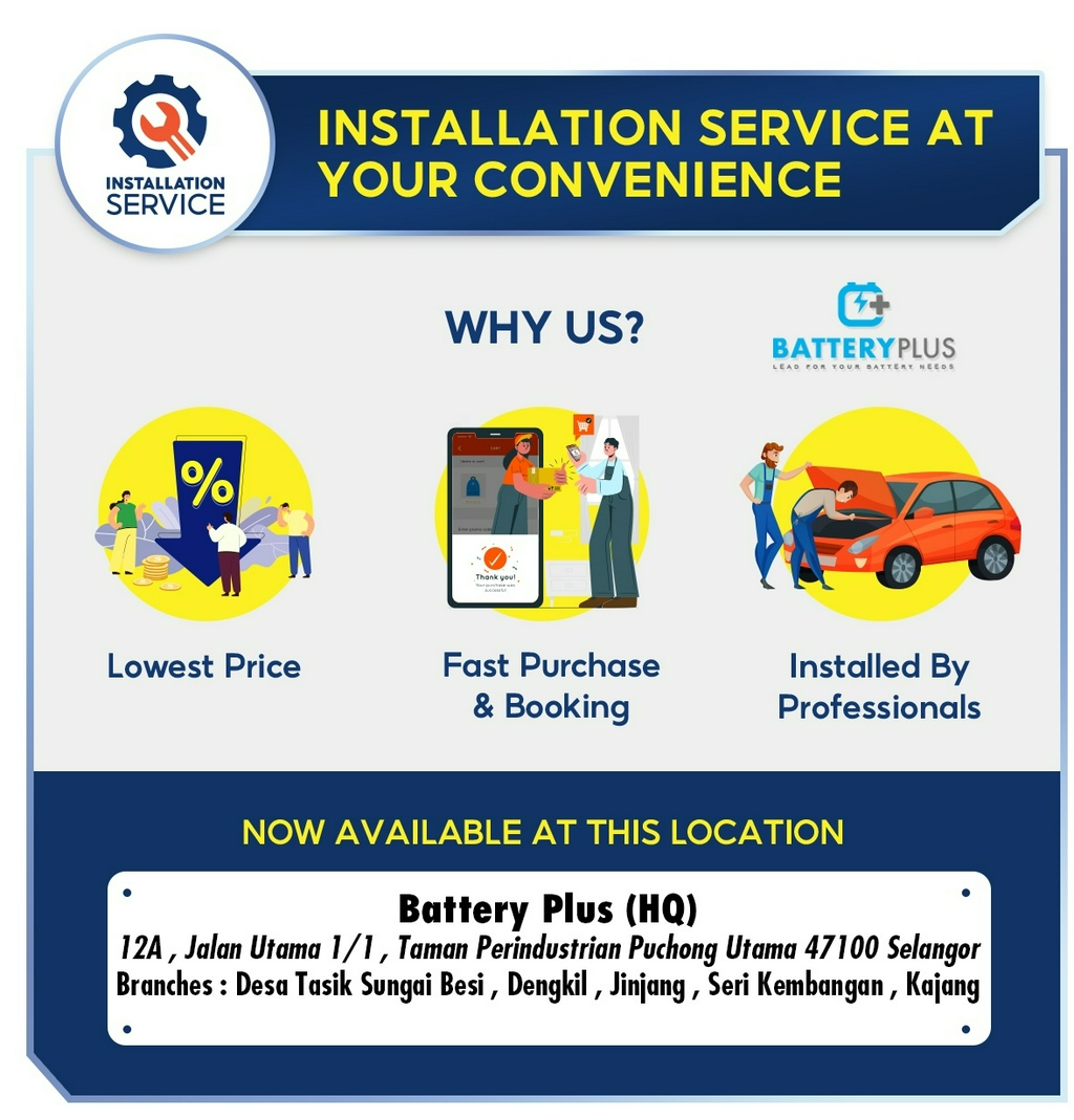 Battery Plus Official Store, Online Shop | Shopee Malaysia