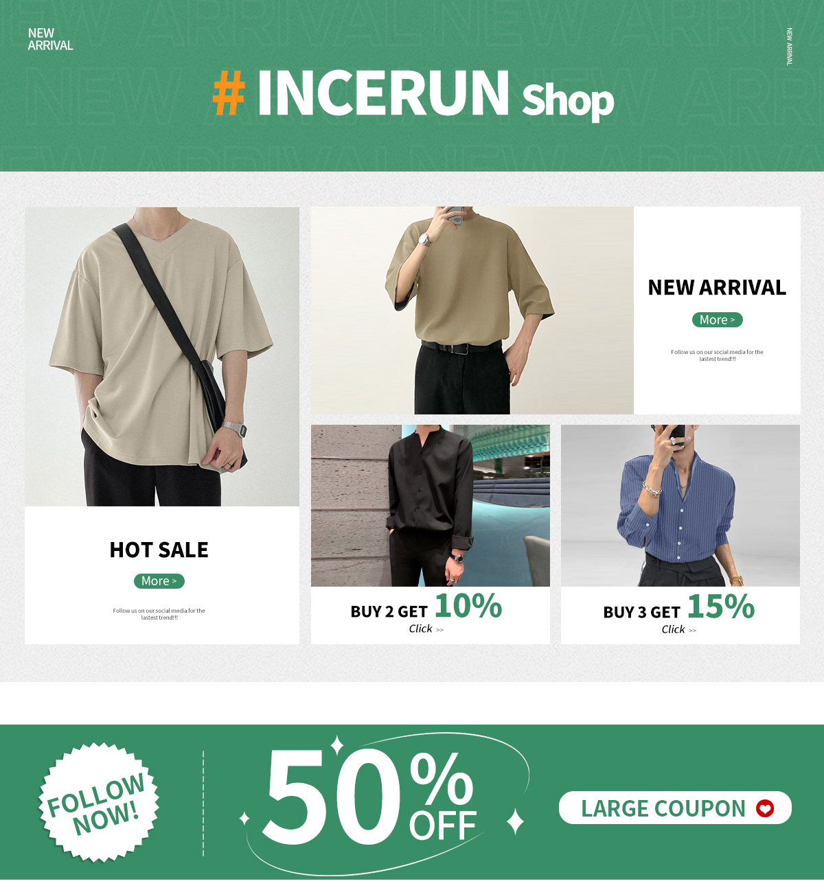 INCERUN Official Store Online, June 2023 | Shopee Malaysia