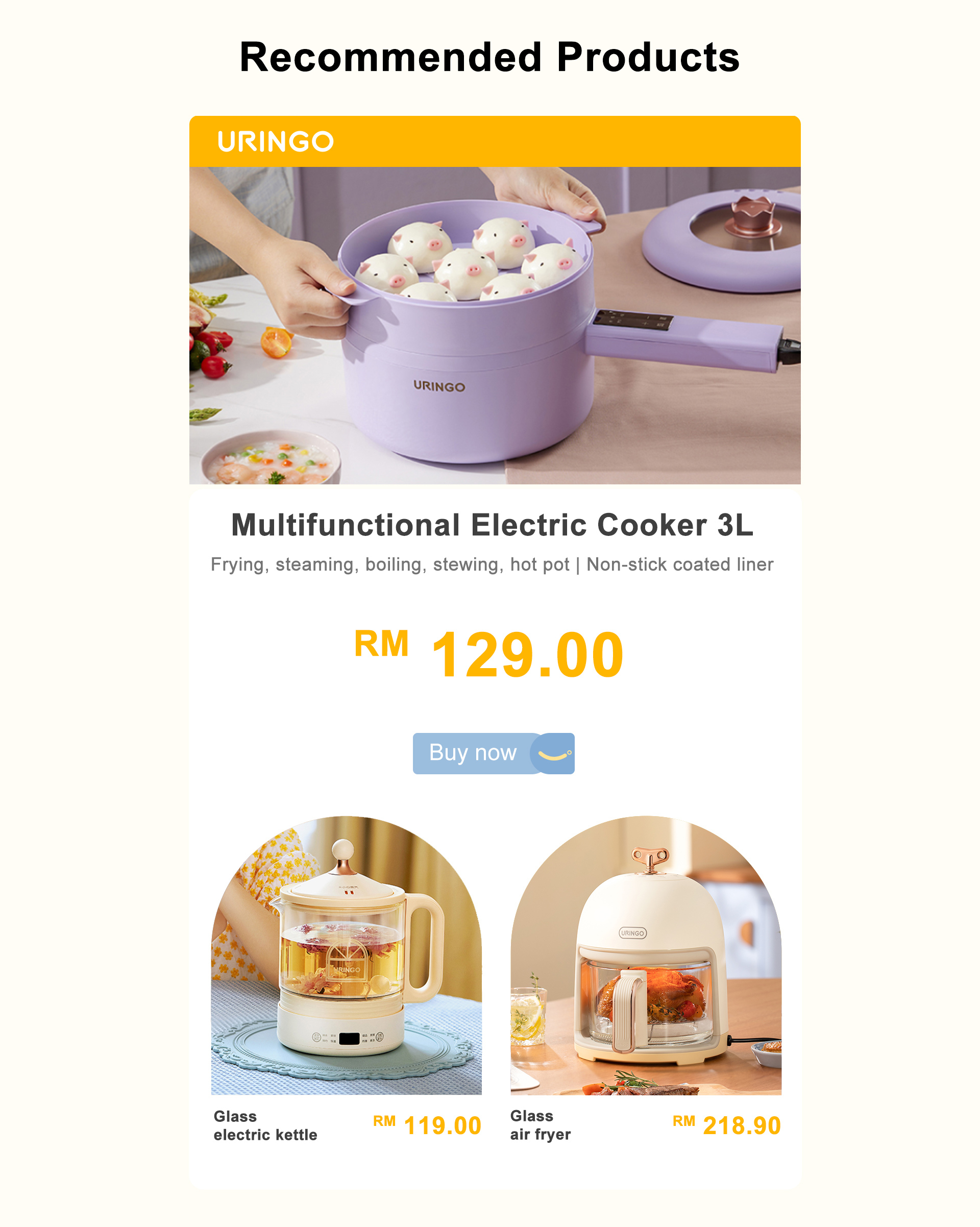 URINGO Official Store, Online Shop | Shopee Malaysia