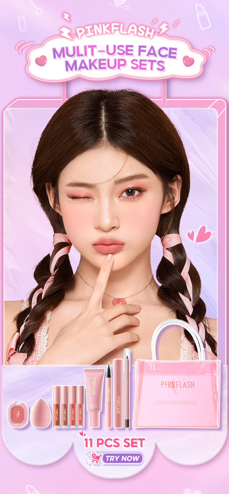 PINKFLASH Official Online Store, July 2024 | Shopee Malaysia