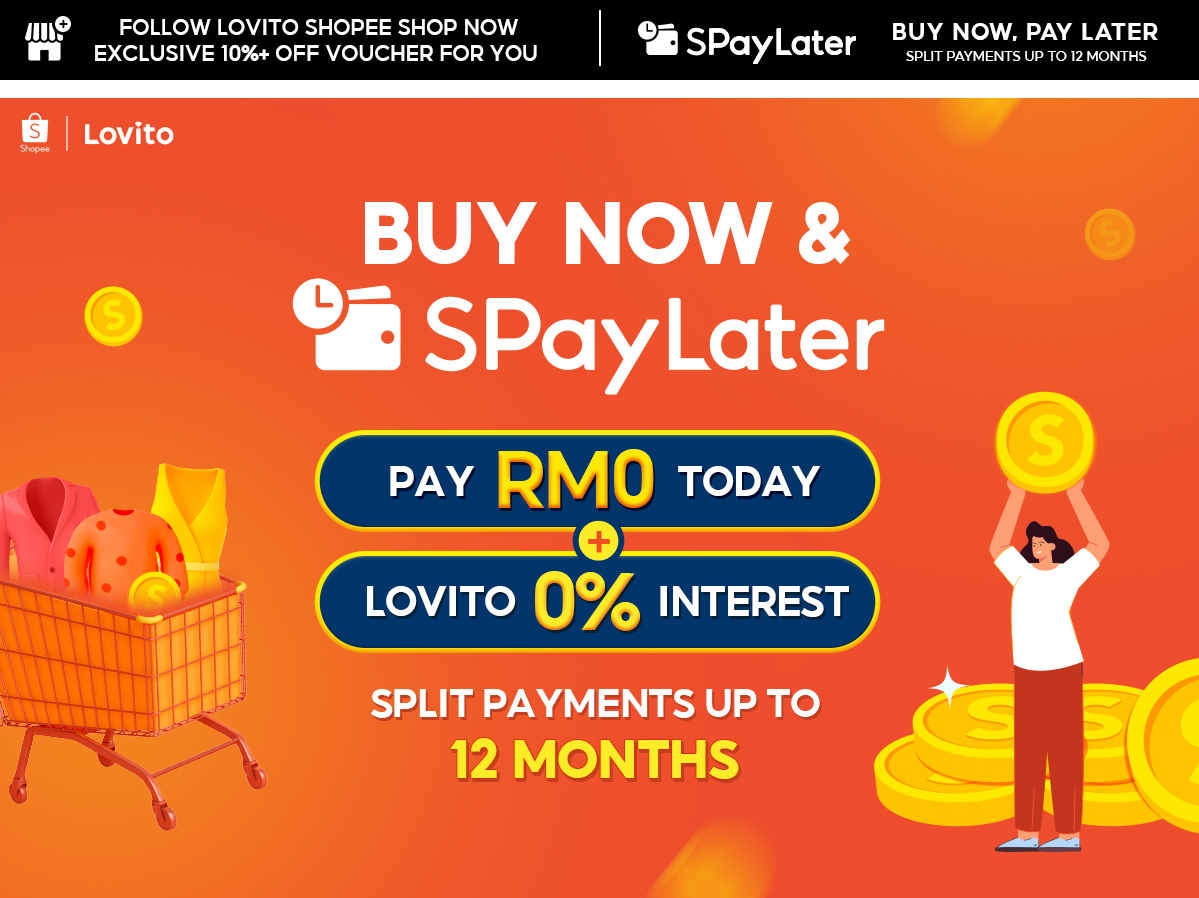 LOVITO Official Online Store, September 2024 | Shopee Malaysia