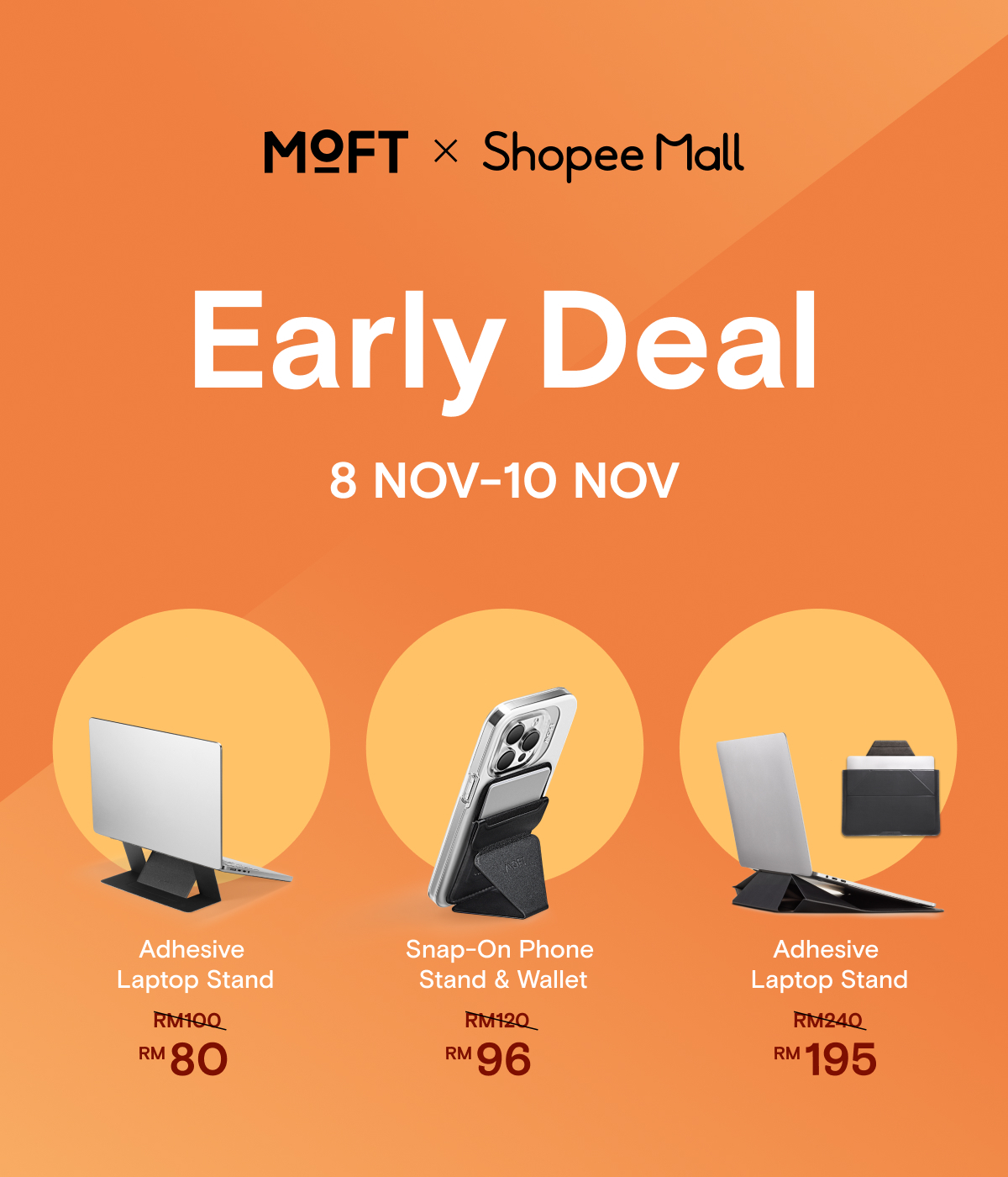 MOFT Official Shop Online, January 2024 | Shopee Malaysia