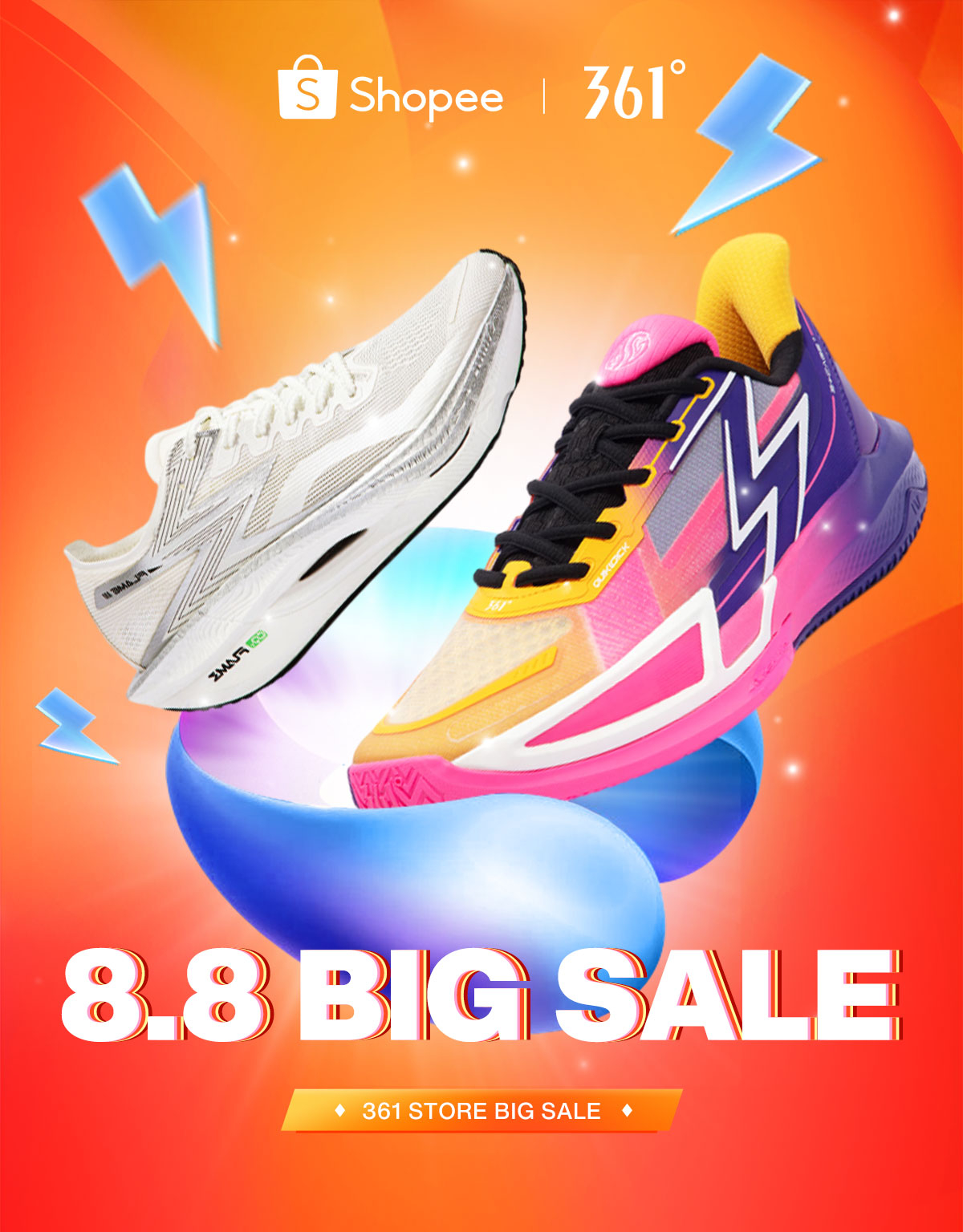 361 Degrees Official Store Online, August 2024 | Shopee Malaysia