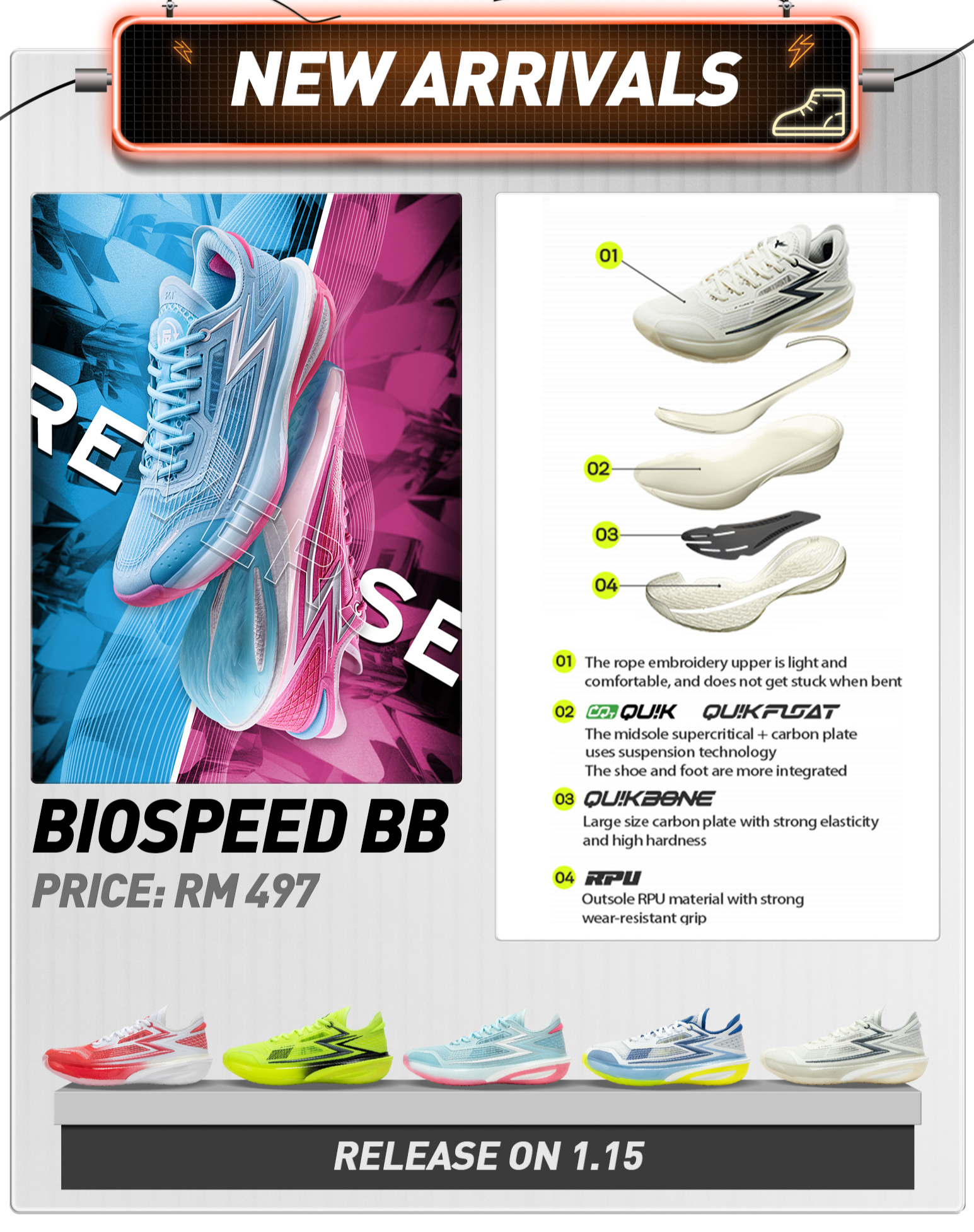 361 Degrees Official Store Online, April 2025 | Shopee Malaysia