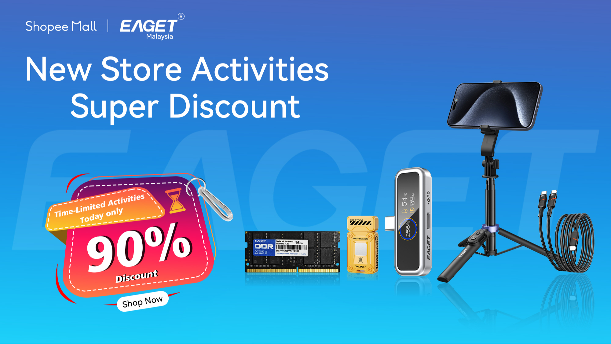 Eaget Official Store Online, May 2026 | Shopee Malaysia