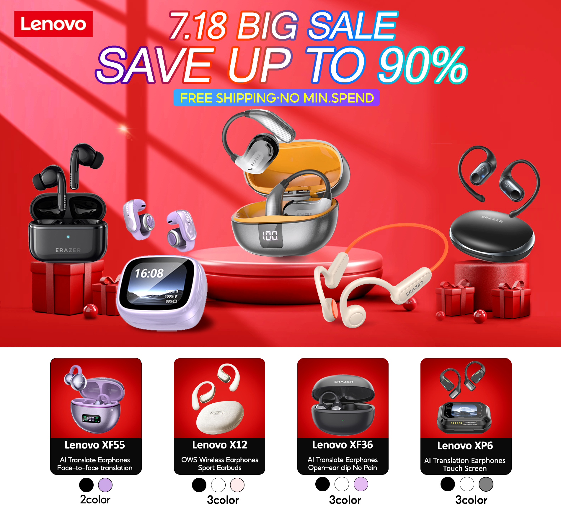 Lenovo thinkplus Audio Store Online, July 2025 | Shopee Malaysia