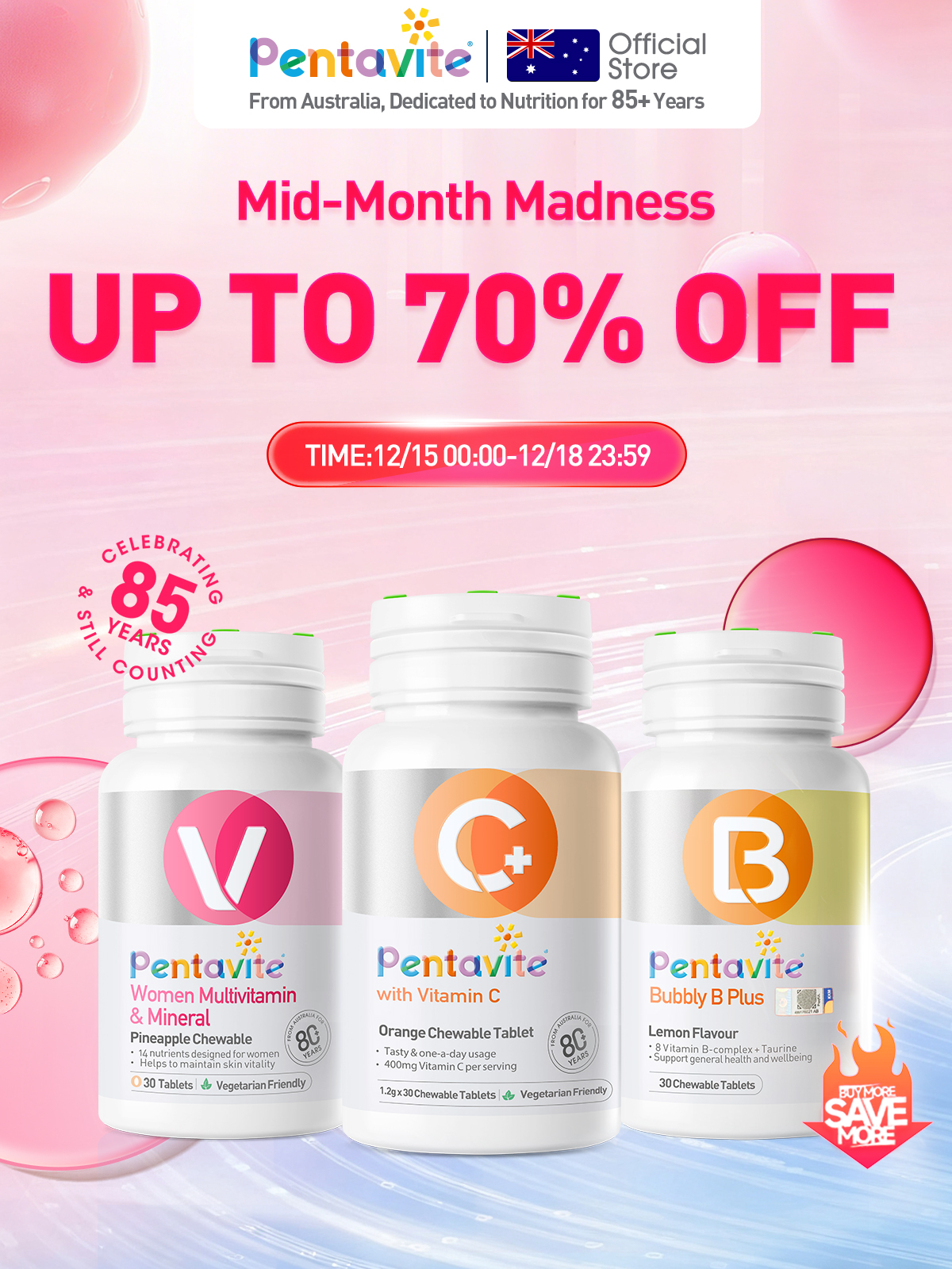 Pentavite Official Store Online, December 2025 | Shopee Malaysia