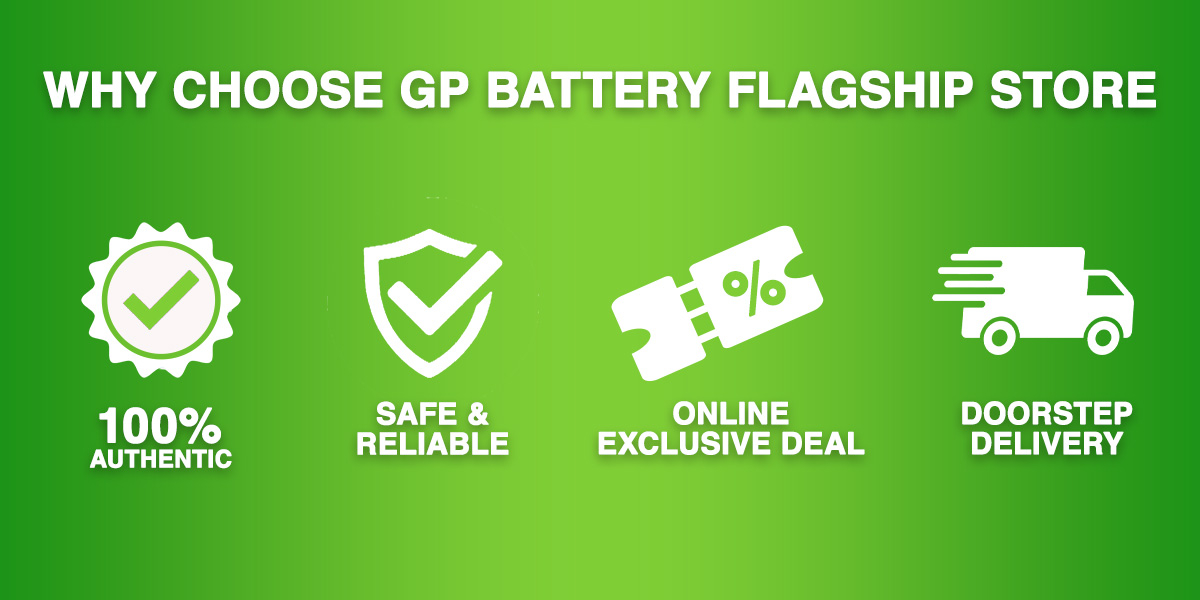 GP Batteries Official Store Online, July 2024 | Shopee Malaysia
