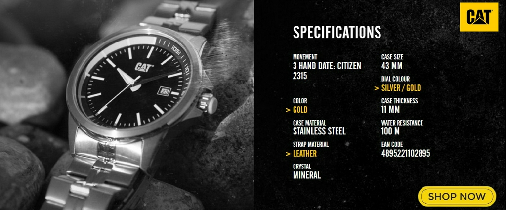 CAT Watches Official Store Online, January 2024 | Shopee Malaysia