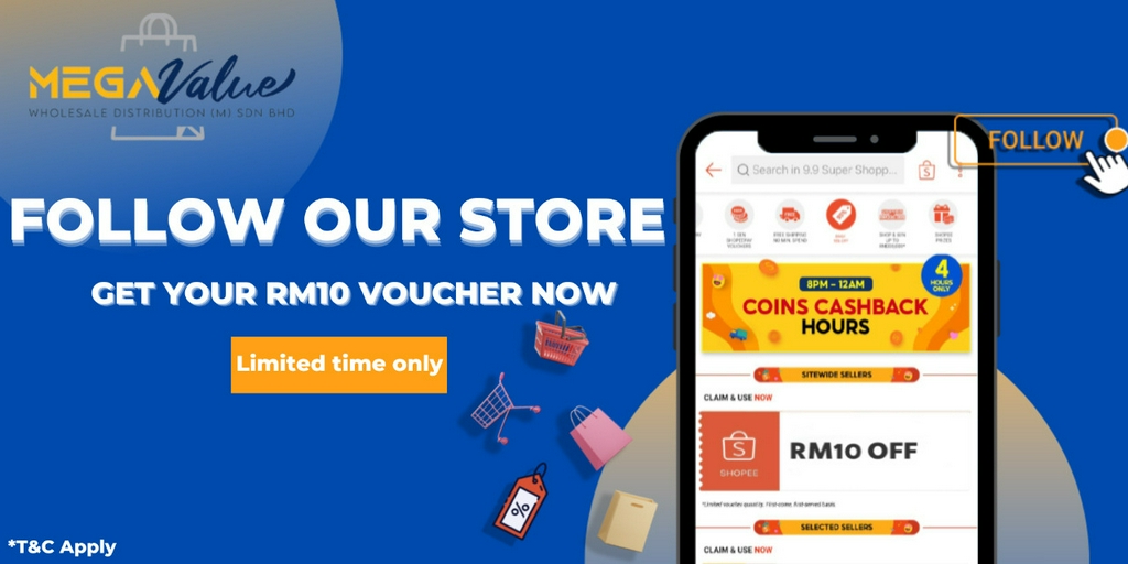 MEGAVALUE WHOLESALE (M) SDN BHD, Online Shop | Shopee Malaysia