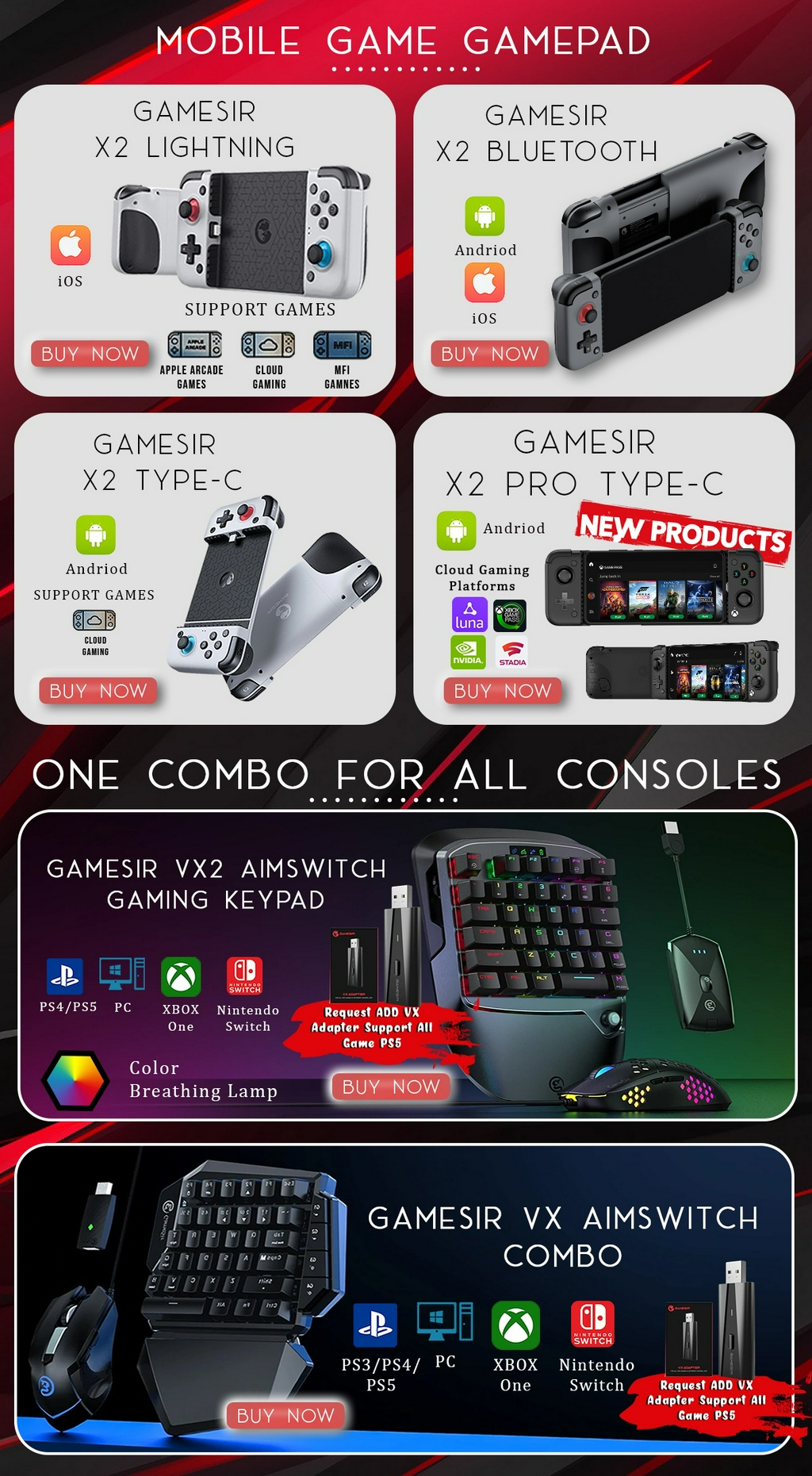 Gamesir Offical Store Online, July 2024 | Shopee Malaysia