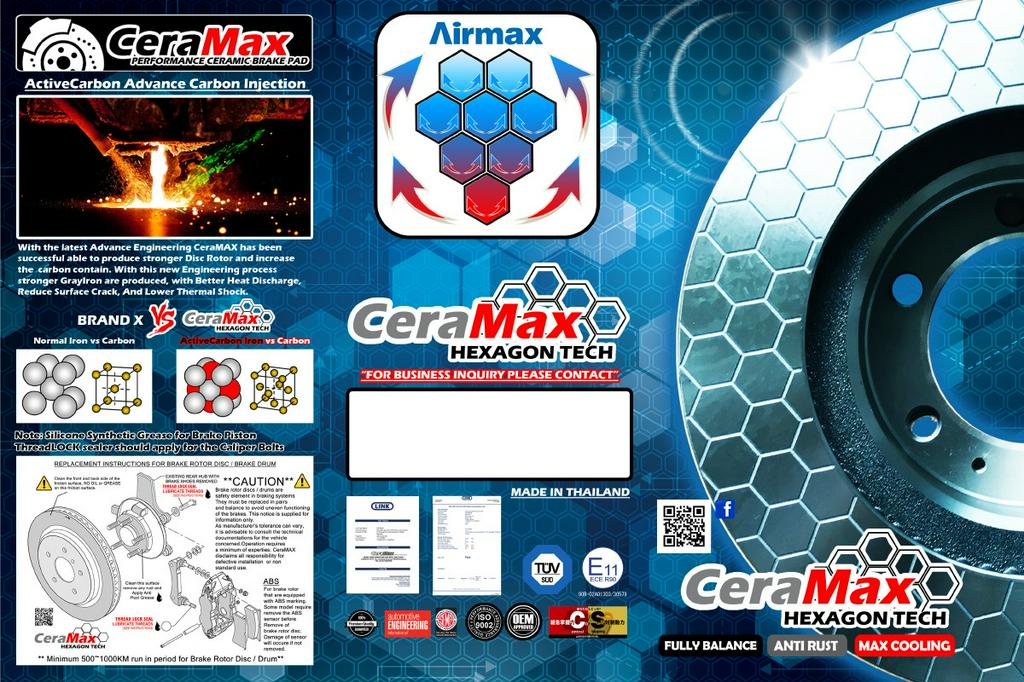 CeraMAX Brake, Online Shop | Shopee Malaysia