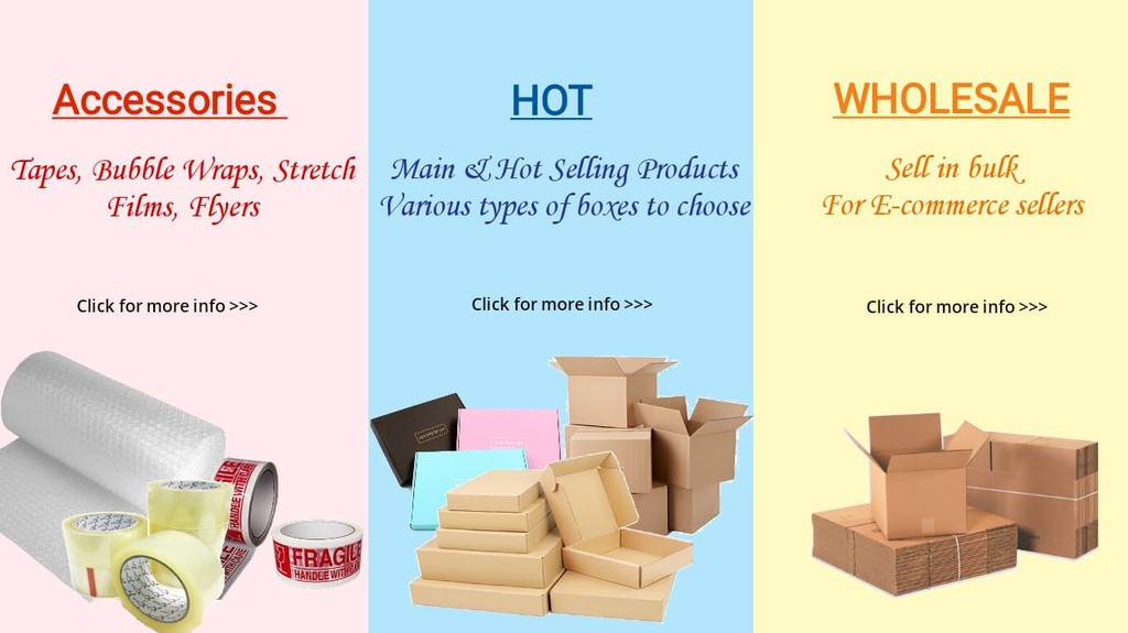 Happy Box E-commerce Packaging, Online Shop | Shopee Malaysia