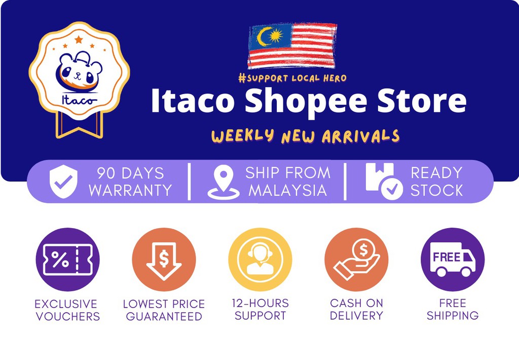 Itaco, Online Shop | Shopee Malaysia