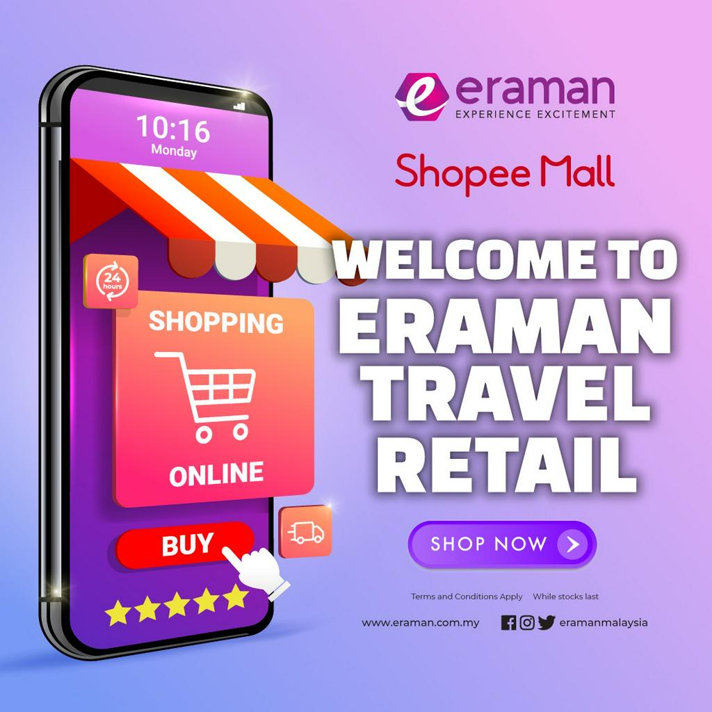 Eraman Travel Retail Online, March 2026 | Shopee Malaysia