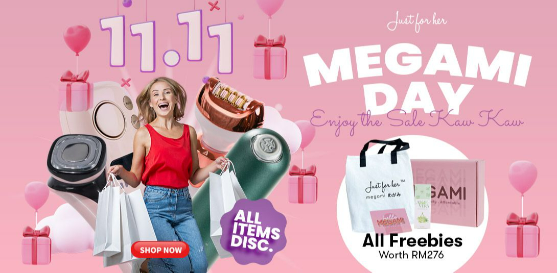 Just For Her Megami Official Store Online, January 2025 | Shopee Malaysia