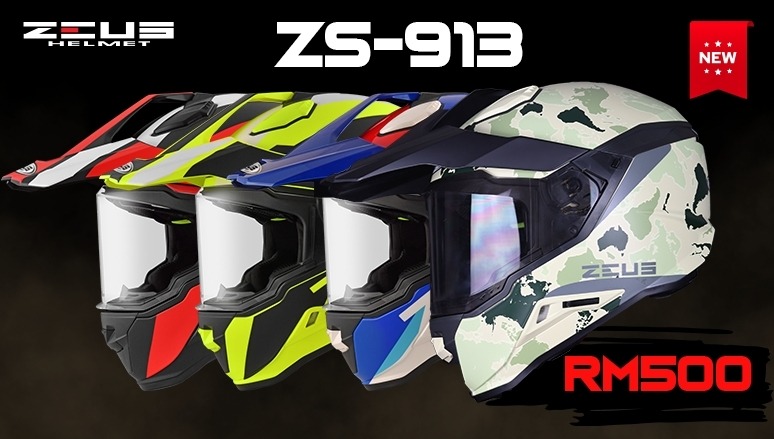 Zeus Helmets Official Store Online, July 2023 | Shopee Malaysia