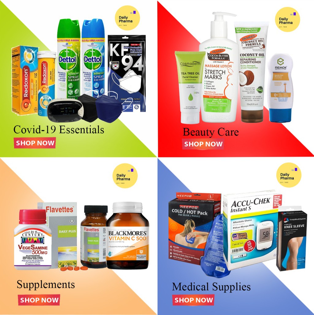 Daily Pharmacy, Online Shop | Shopee Malaysia