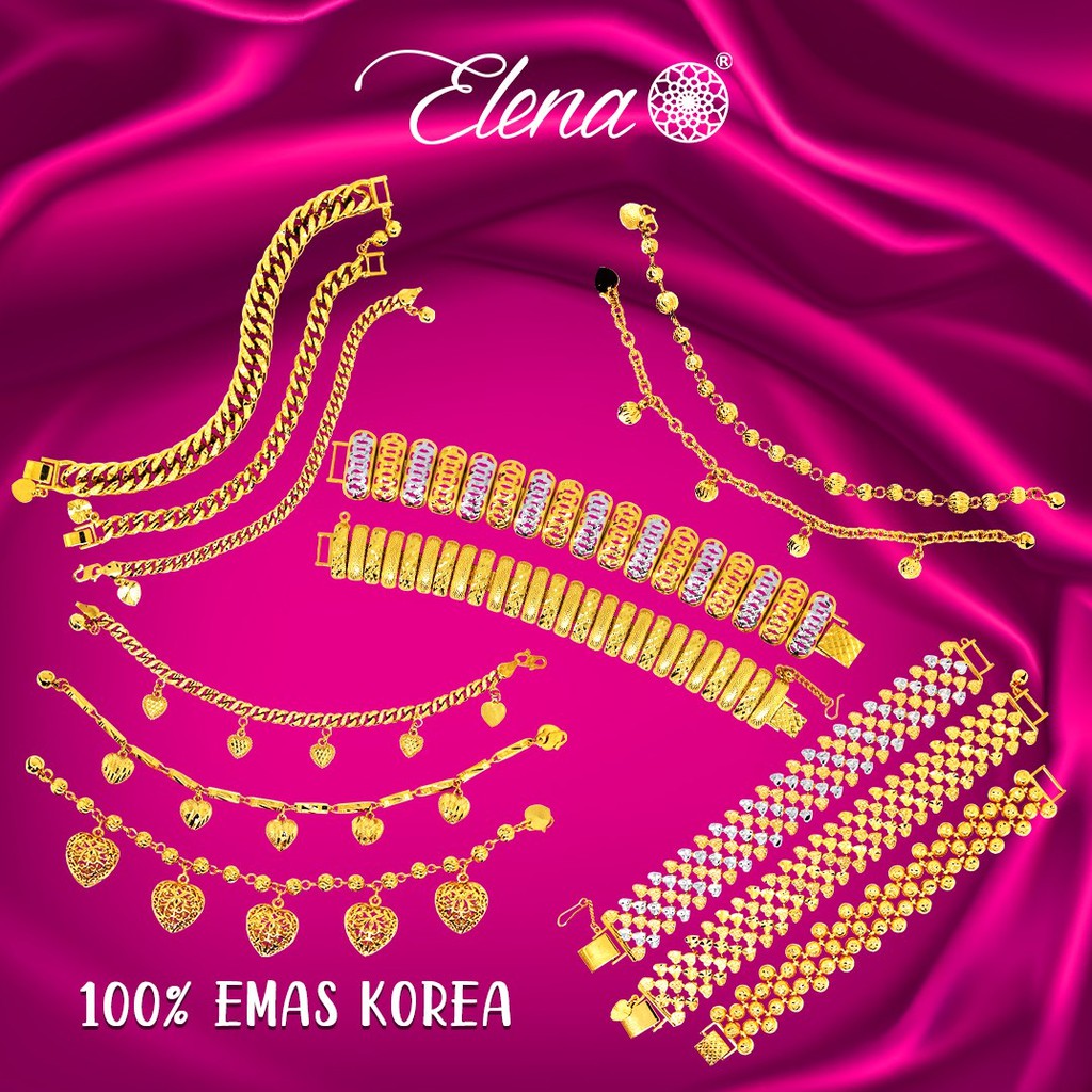 Emas Bangkok Emas Korea Elena Store, Online Shop | Shopee Malaysia