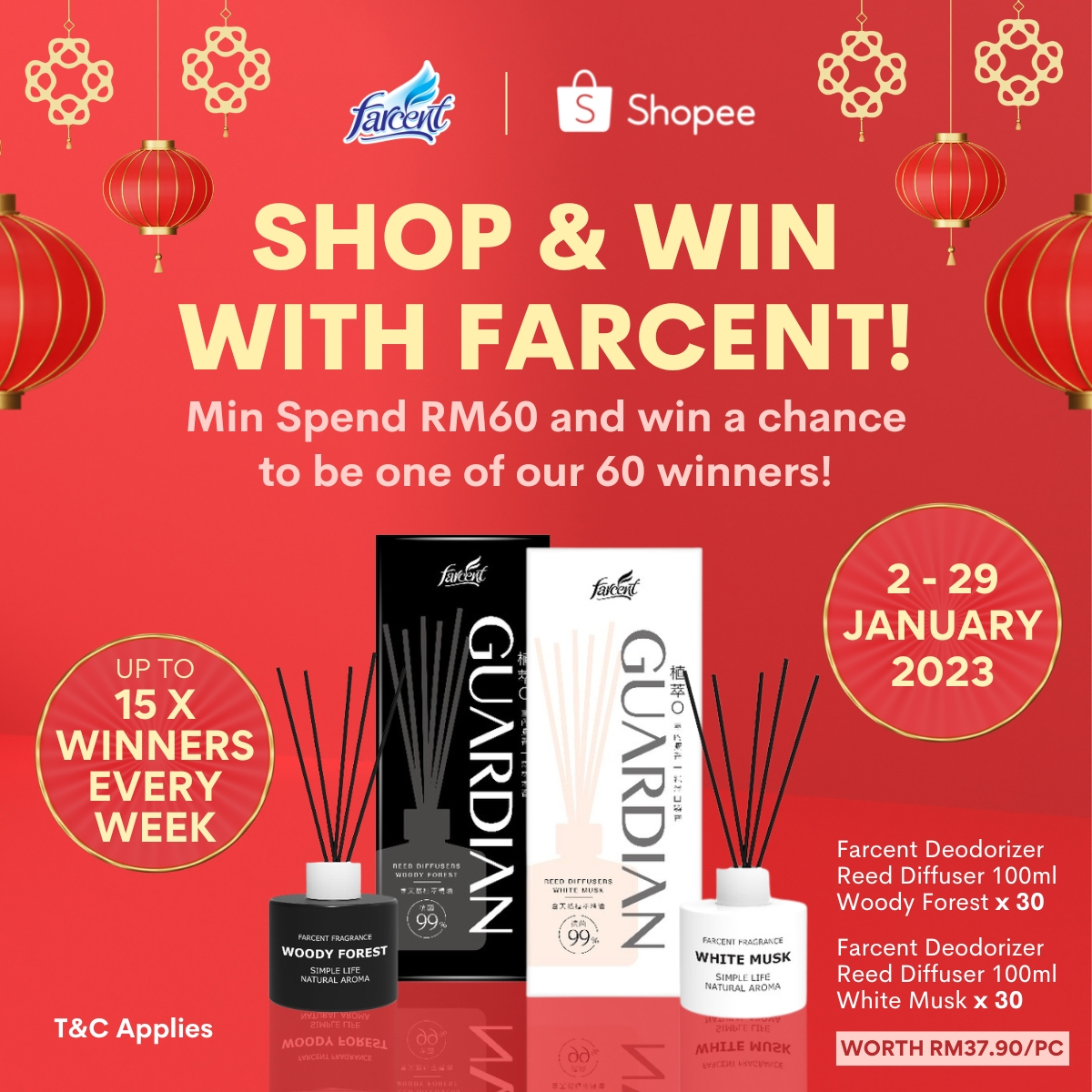 Farcent Official Shop Online, February 2023 | Shopee Malaysia