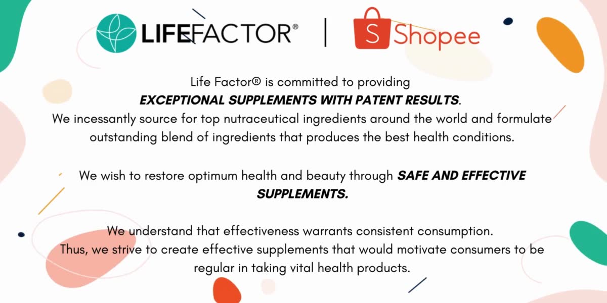 LIFE FACTOR® OFFICIAL STORE Online, November 2024 | Shopee Malaysia