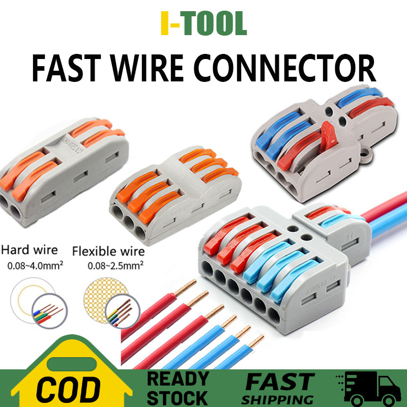 Quick Wire Connector 32A 250V Terminal Block For 3D Printer, 53% OFF
