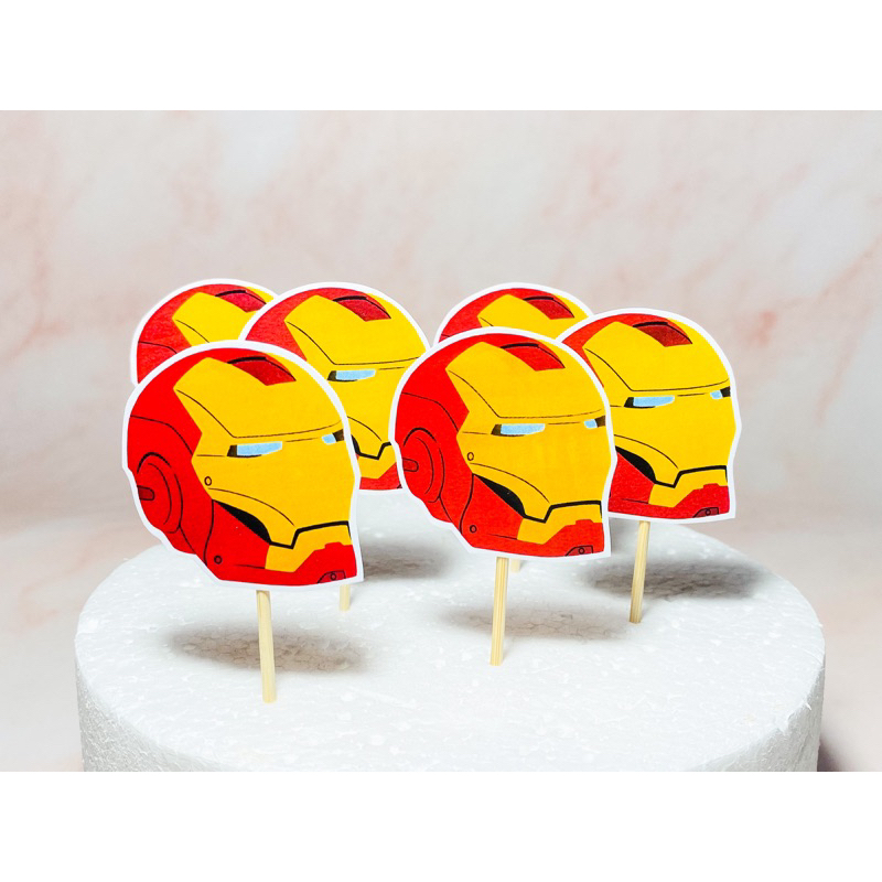 Iron Man Cake Pops