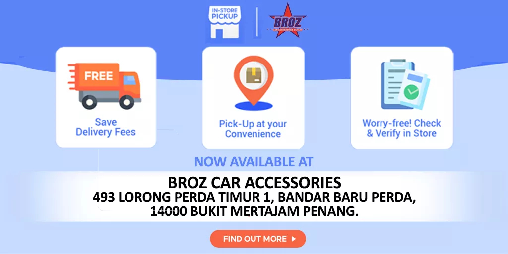 Broz Car Accessories, Online Shop | Shopee Malaysia