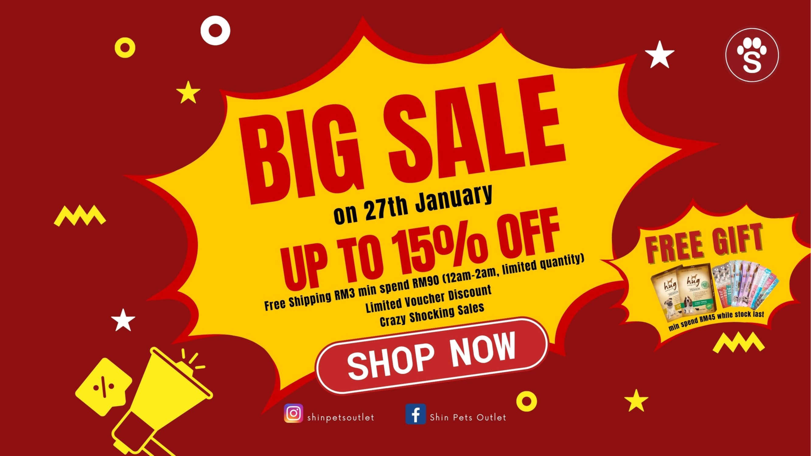 Shin Pets Outlet, Online Shop | Shopee Malaysia