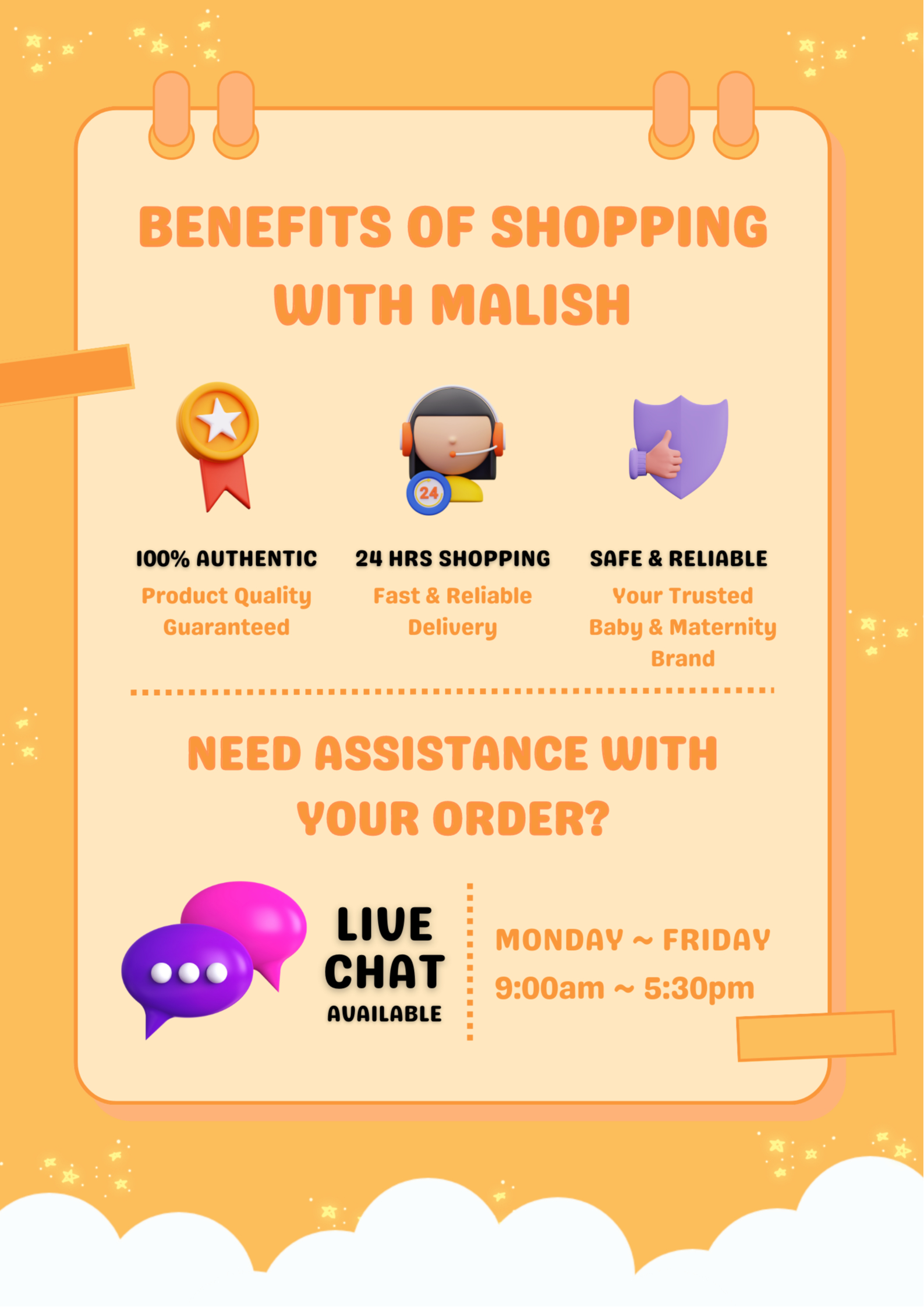 Malish Baby Official Store, Online Shop | Shopee Malaysia